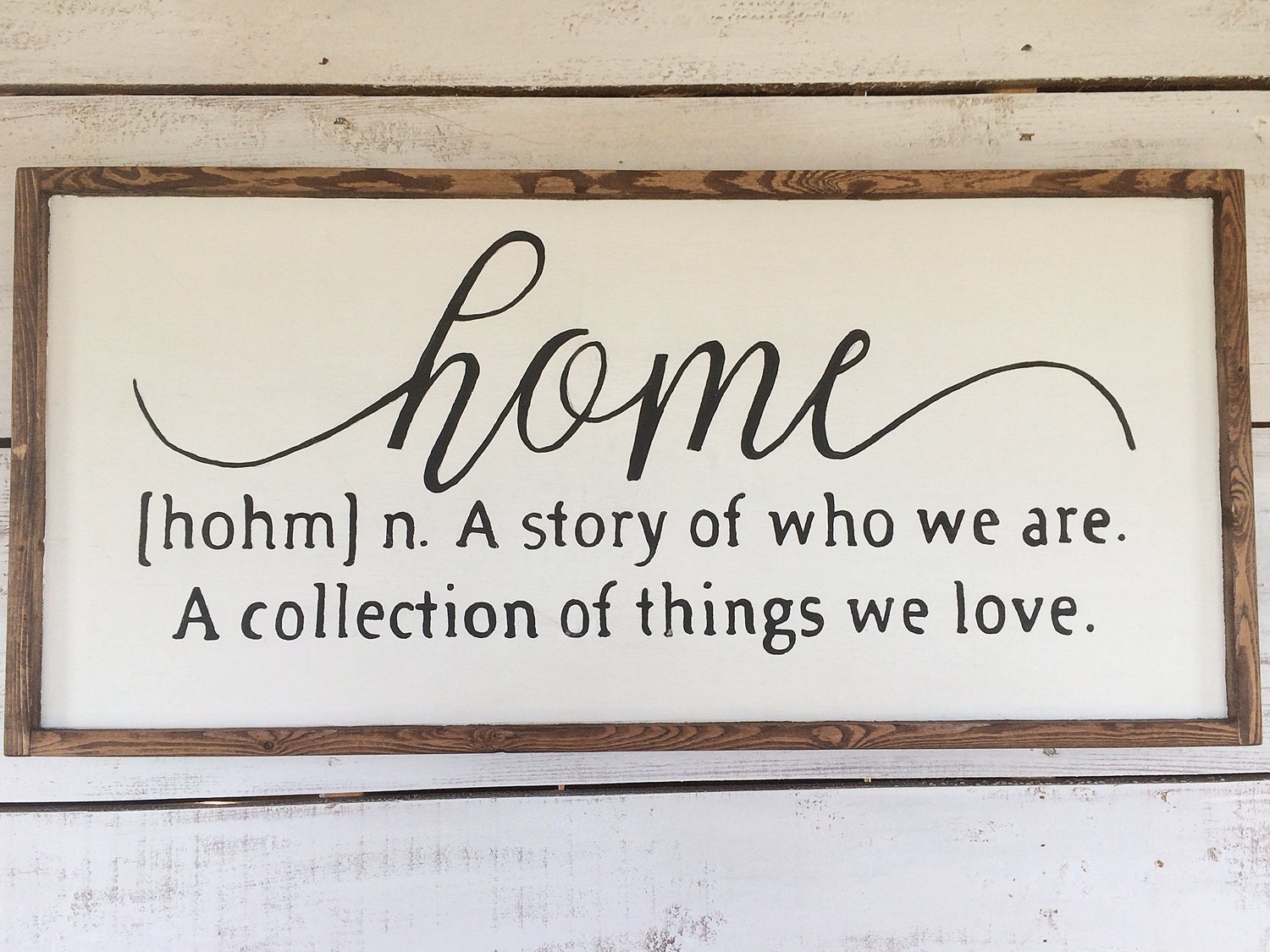 Custom Painted Signs Hand Painted Signs. Farmhouse Wall | Etsy