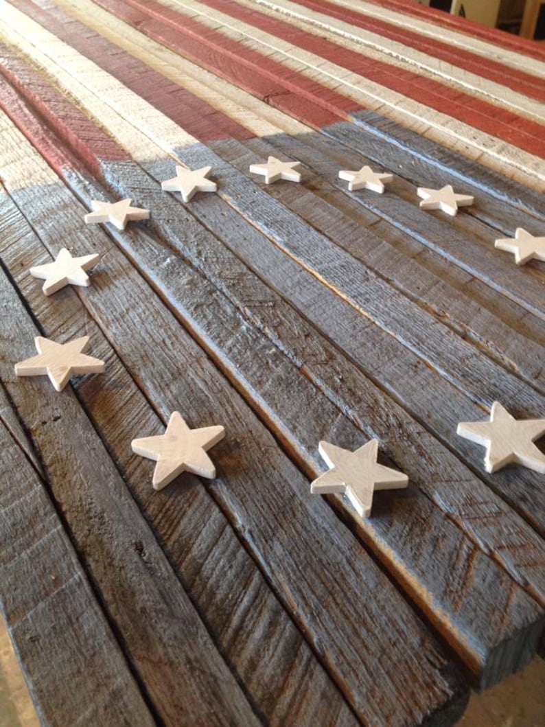 Wood Betsy Ross Flag, Distressed Wood Flag, Wooden Flag, Historic ...