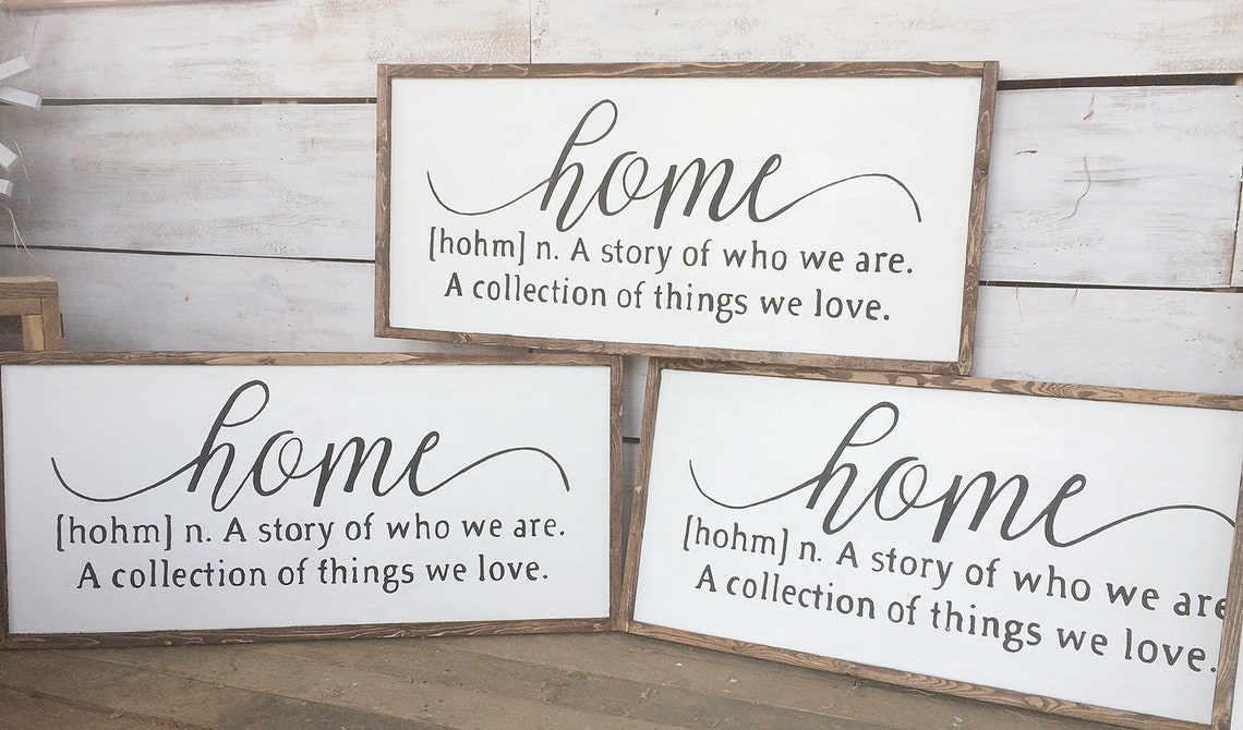 Custom Painted Signs Hand Painted Signs. Farmhouse Wall | Etsy
