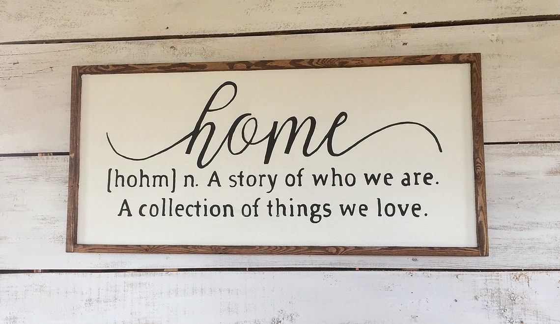 Custom Painted Signs Hand Painted Signs. Farmhouse Wall | Etsy