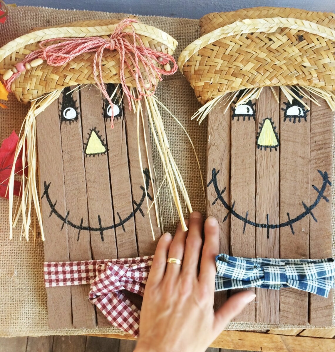 Halloween Decoration, Wooden Halloween Signs, Wood Vampire, Wood Witch ...