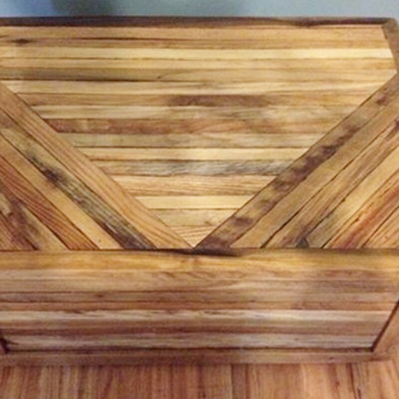 Reclaimed Wood Chest - Etsy