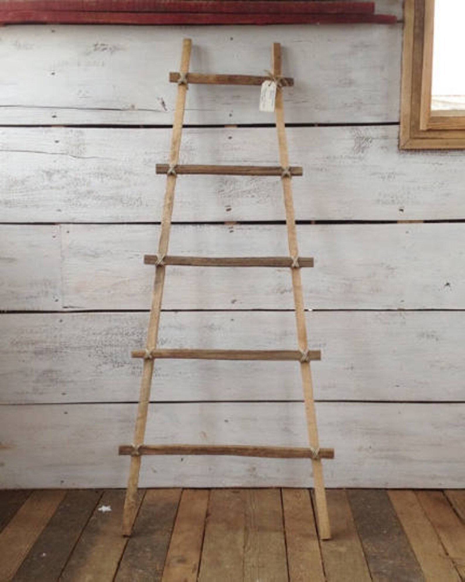 Wood Ladder, Wooden Ladder, Orchard Ladder, Rustic Wood Ladder ...