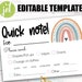 Parent Teacher Conference Reminder Note Communication Folder Parent ...