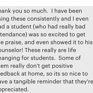 Principal Positive Feedback Note - Mail From Principal - Gift for ...