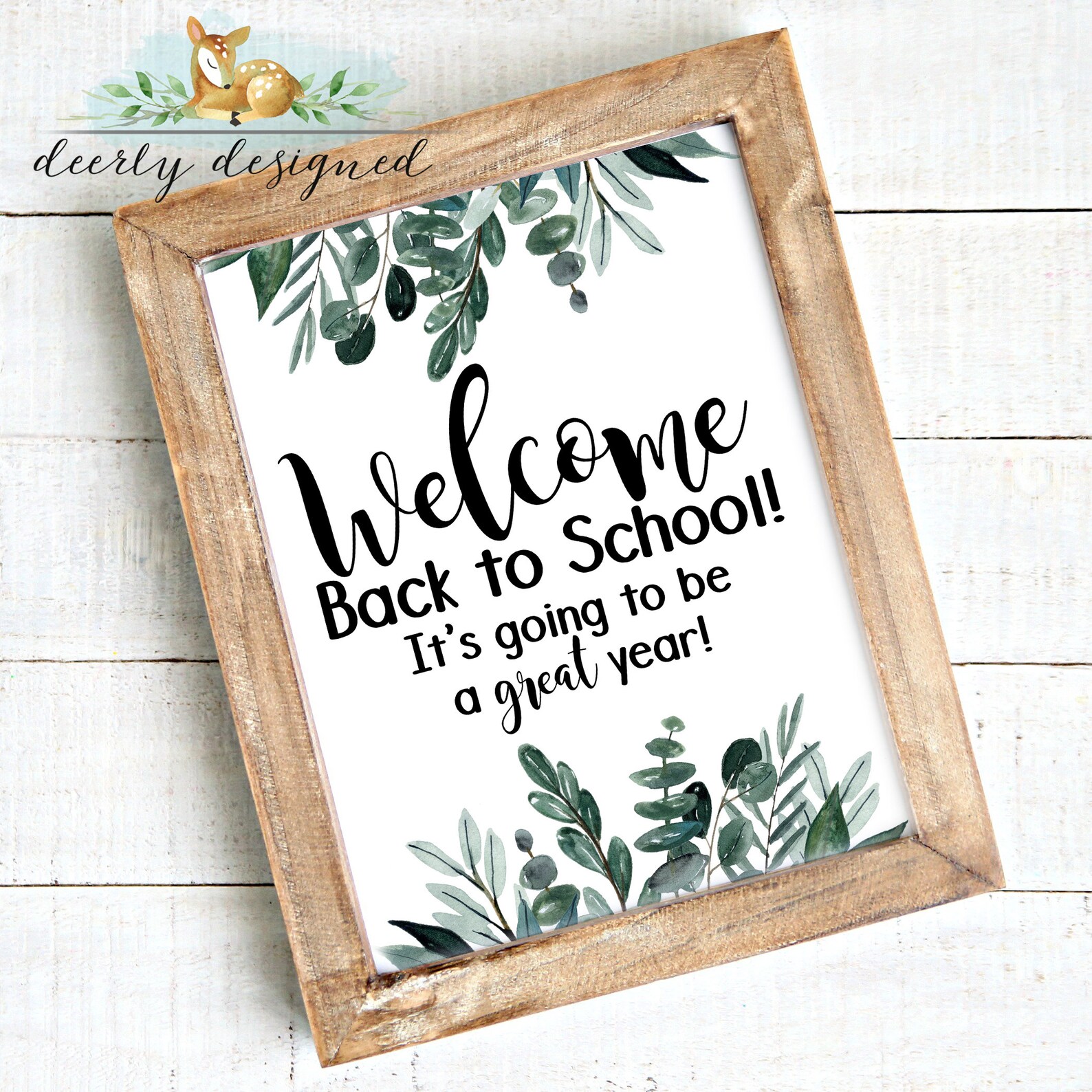 Welcome Back to School Sign Farmhouse Bulletin Board Boho - Etsy