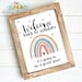 BUNDLE! Boho Rainbow Instant Downloads - Enrollment Forms - Daycare ...