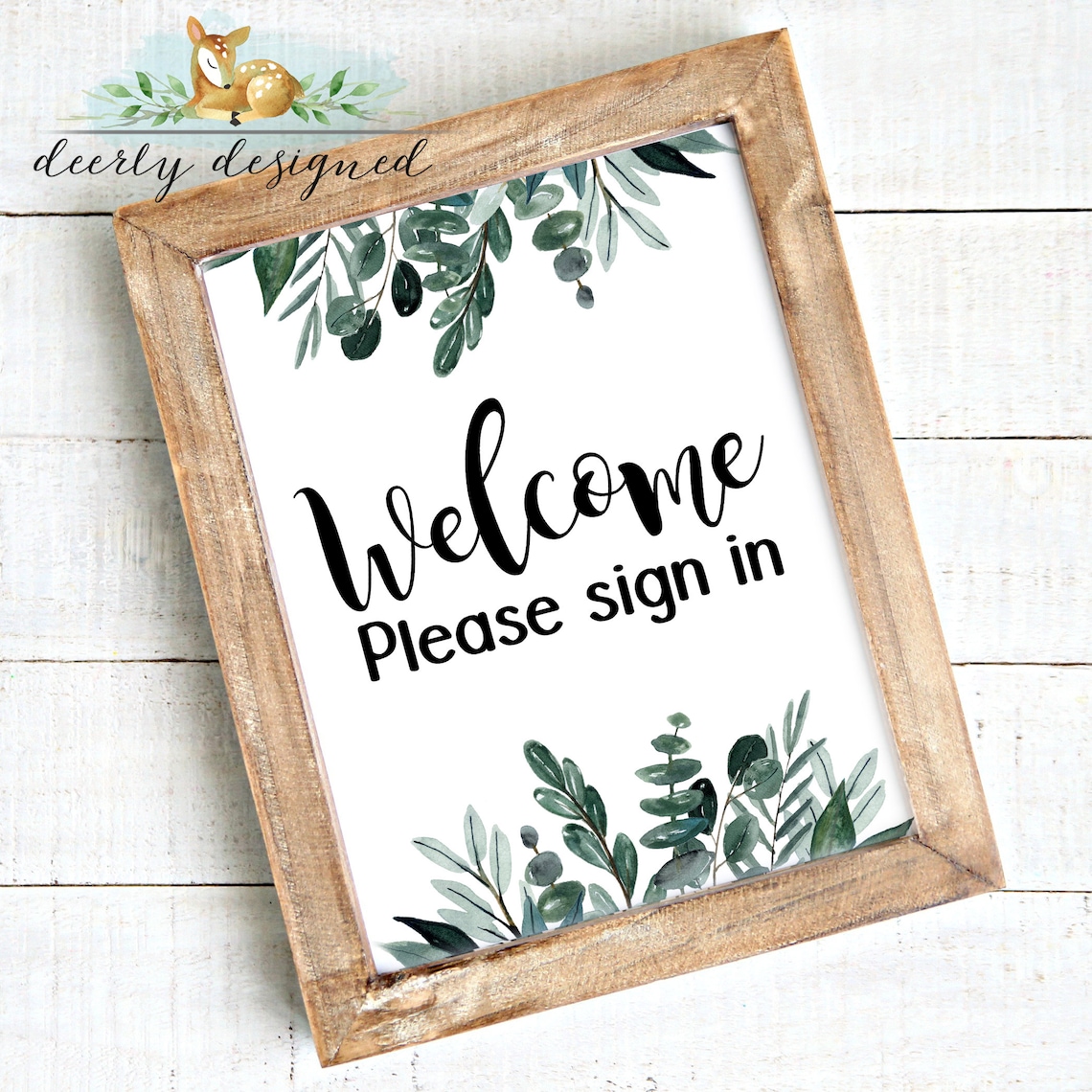 Sign In Sheet Office Decor Please Sign In printable | Etsy