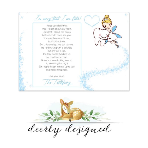 Farewell From the Tooth Fairy - Etsy