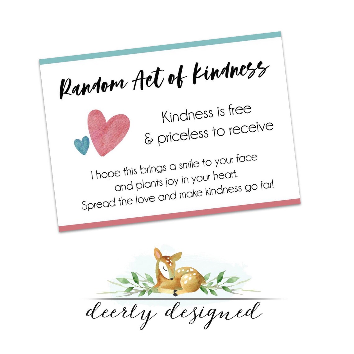 Random Act of Kindness Printable for Any Occasion Garbage - Etsy