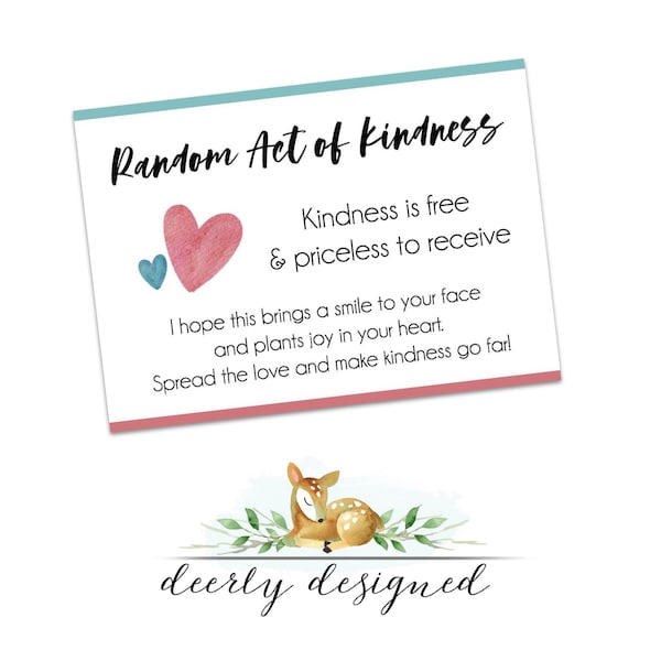 Random Acts of Kindness - Etsy