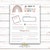 Boho Rainbow Student Information Form Classroom Management New Students ...
