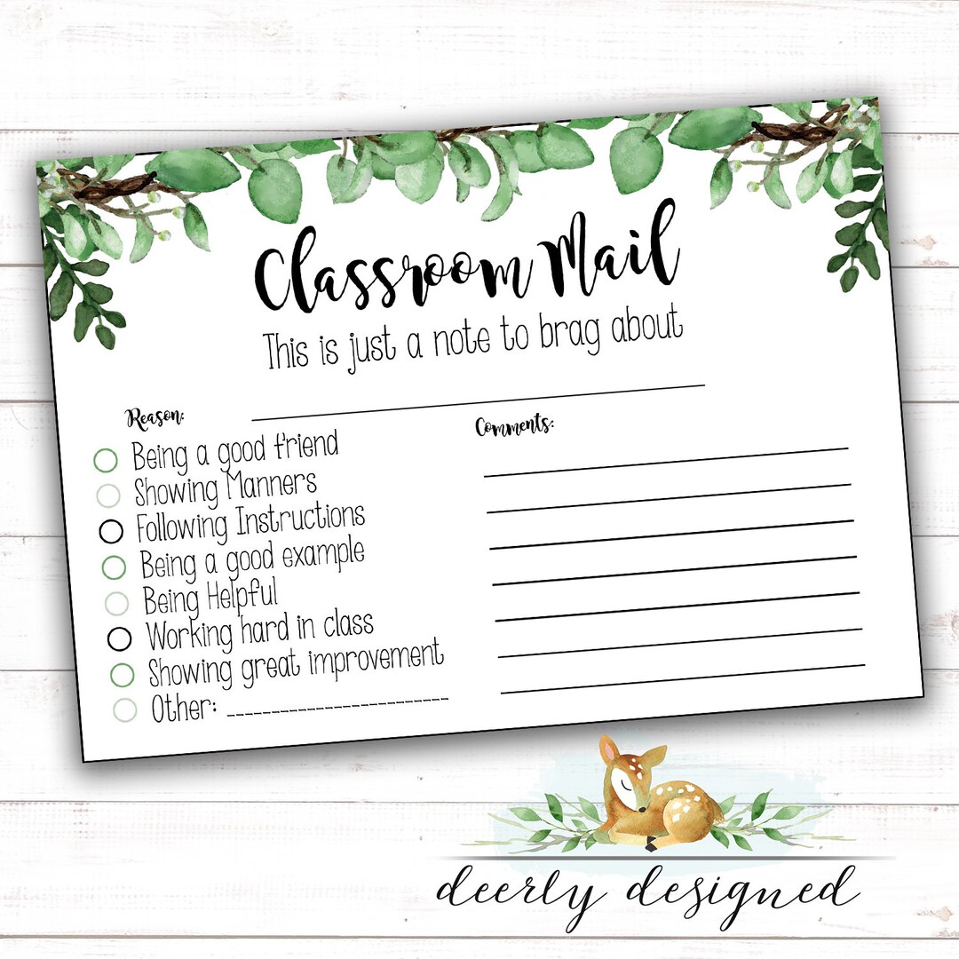 Classroom Mail - Teacher Mail - Farmhouse Classroon Decor - Classroom ...