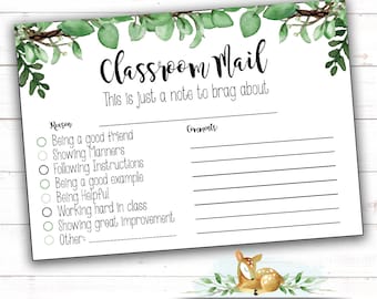 Fall Parent Teacher Conference Reminder Note Instant - Etsy