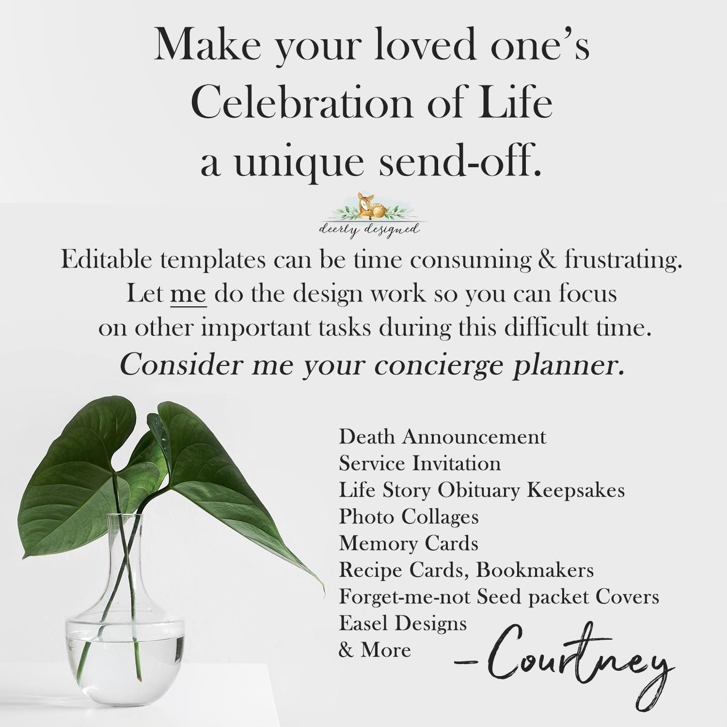 Baby Memorial Service Invitation; Clouds; Heaven; Remembering Child ...