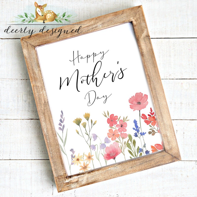 Happy Mothers Day Sign - Etsy