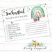Christmas Teacher Mail Rainbow Note From the Teacher - Etsy