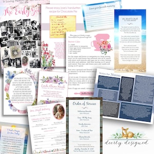 Baby Memorial Service Invitation; Clouds; Heaven; Remembering Child ...