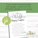 Christian Easter Bunny Note: He is Risen (JPG, PDF) - Etsy