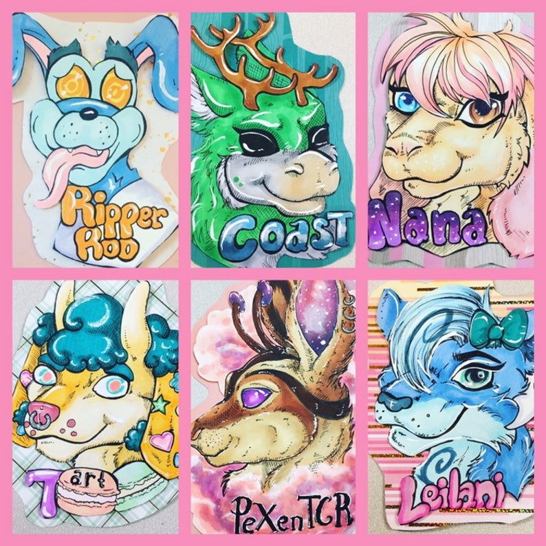 Large Furcon Badge | Etsy