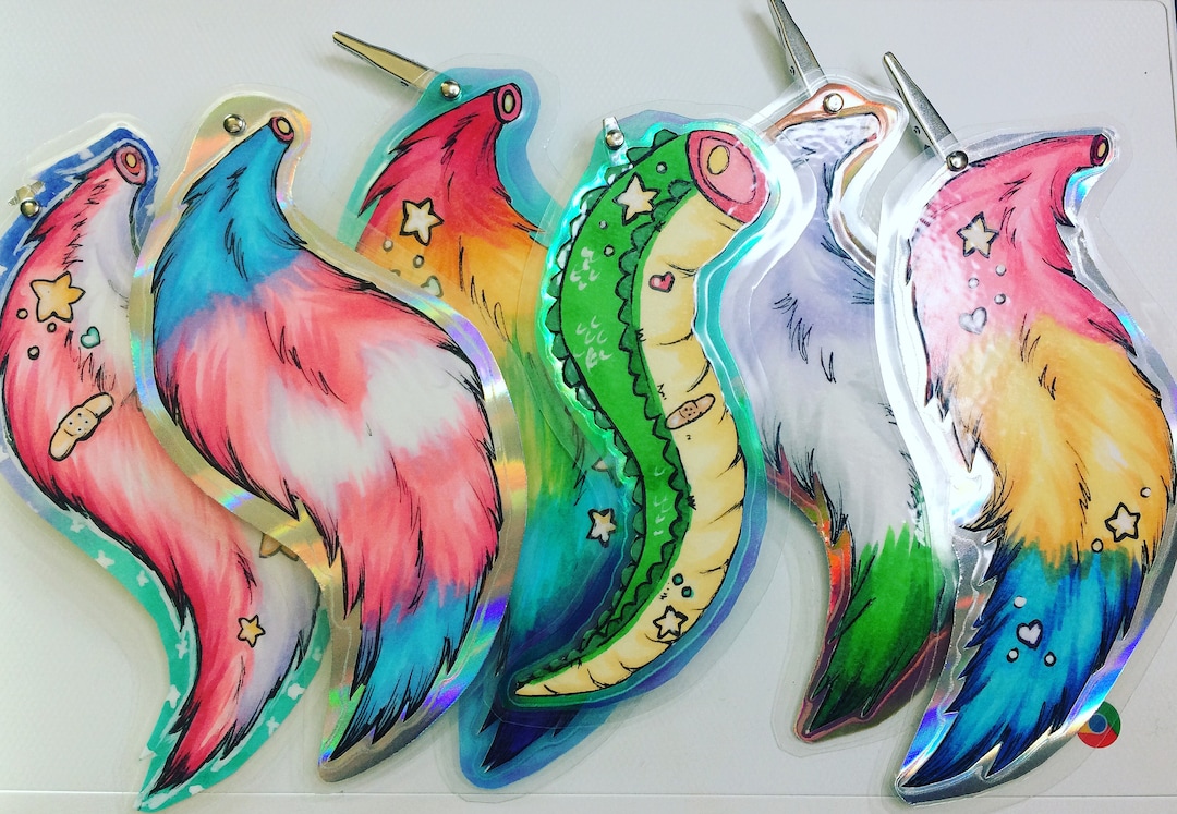 Furry Custom "pride" Tail Badge - Etsy