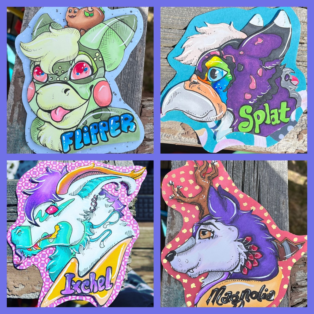 Large Furcon Badge - Etsy