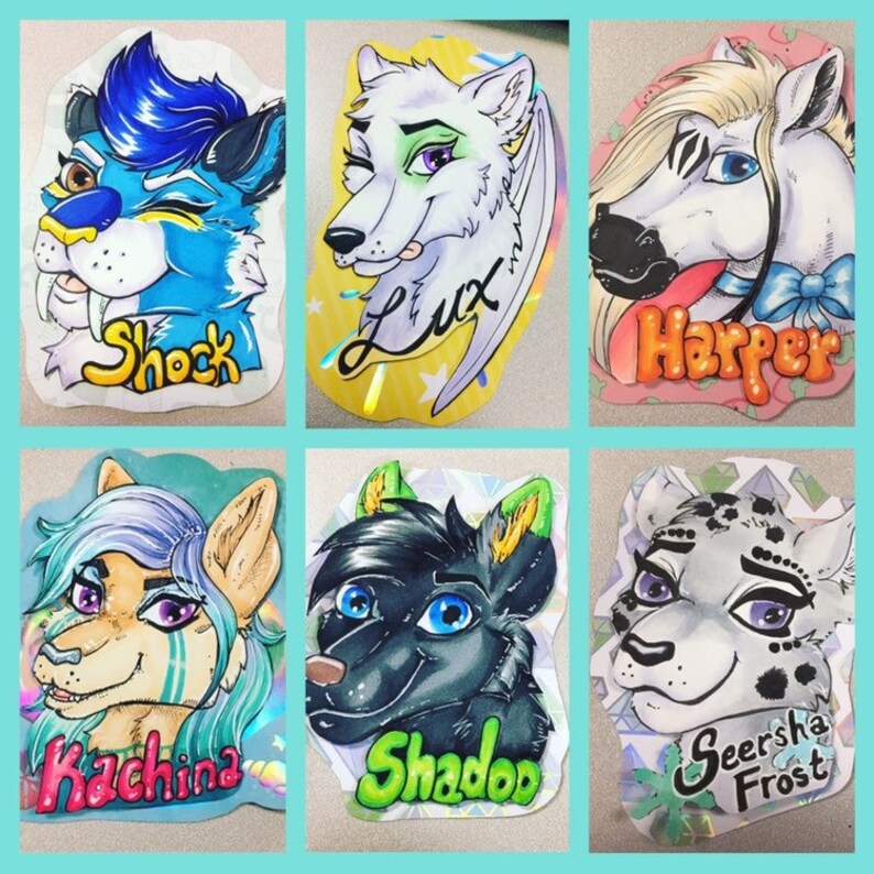 Large Furcon Badge | Etsy