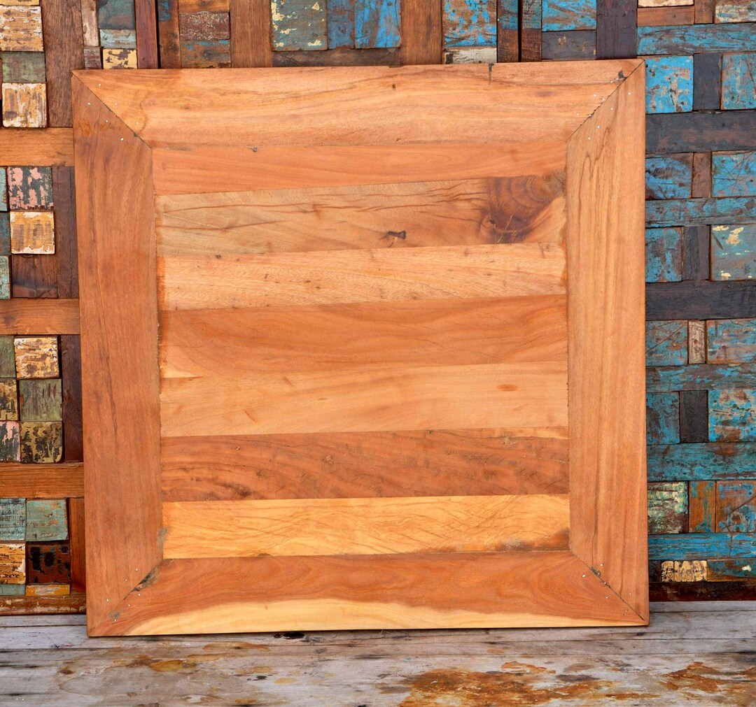 Reclaimed Wood Table Display at Ina Peterson blog
