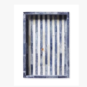 Handmade Bone Inlay Wooden Modern Pattern Serving Tray - Etsy