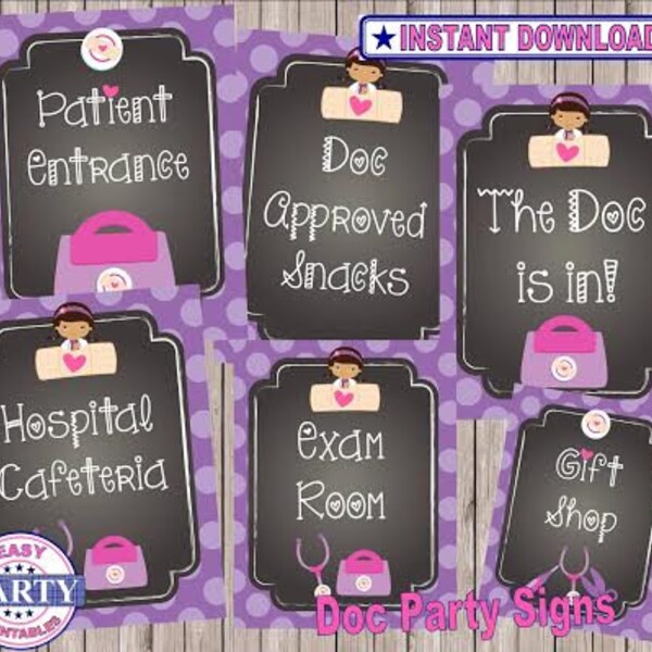 Doc Mcstuffins Sign - Etsy