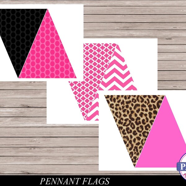 Pink Leopard Print Party Items - Etsy