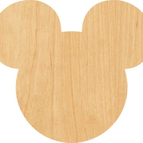 Mickey Mouse Head Cutout - Etsy