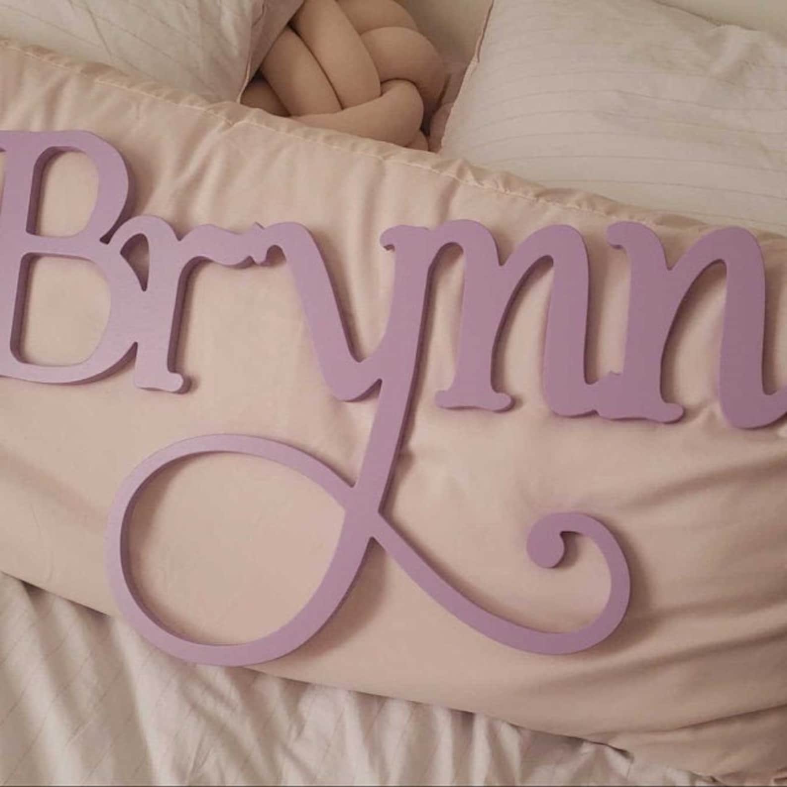 Large Wooden Name Sign Avery Custom Name Sign Nursery - Etsy