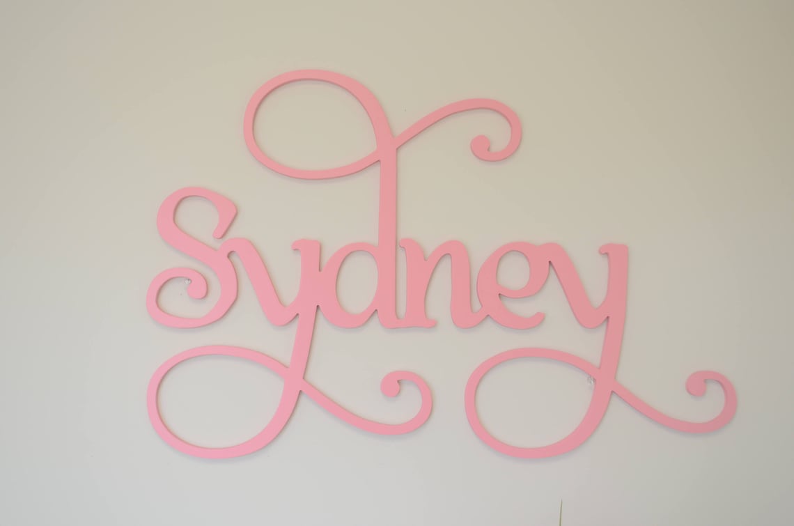 Wooden Name Sign Mila Custom Wood Name Sign Personalized Wood - Etsy