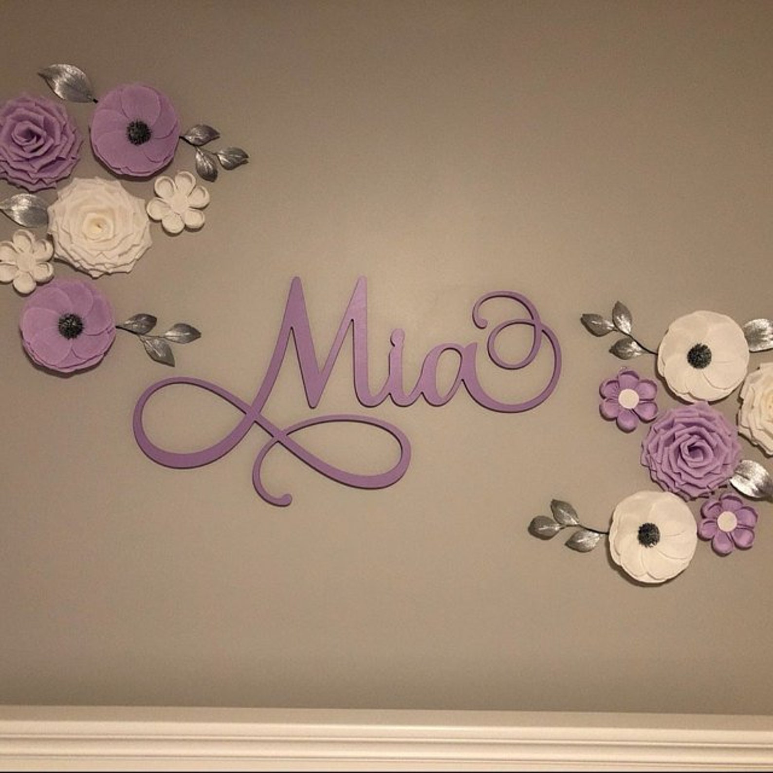 Wooden Name Sign Mila Custom Wood Name Sign Personalized Wood | Etsy