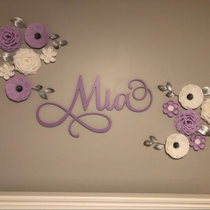Large Wooden Name Sign Ava - Custom Name Sign - Nursery Decor - Wooden ...