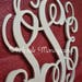 24 Inch Wooden Monogram Letters Unpainted Wedding Decor Home Decor - Etsy