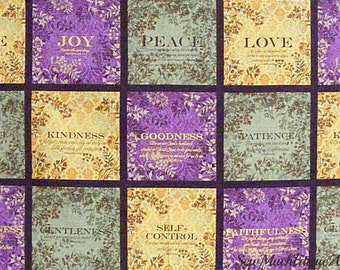 Bible verse fabric | Etsy