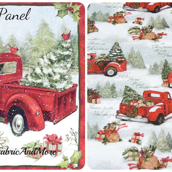 Christmas Fabric Panels - Etsy