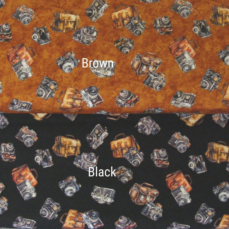Camera Fabric - Etsy