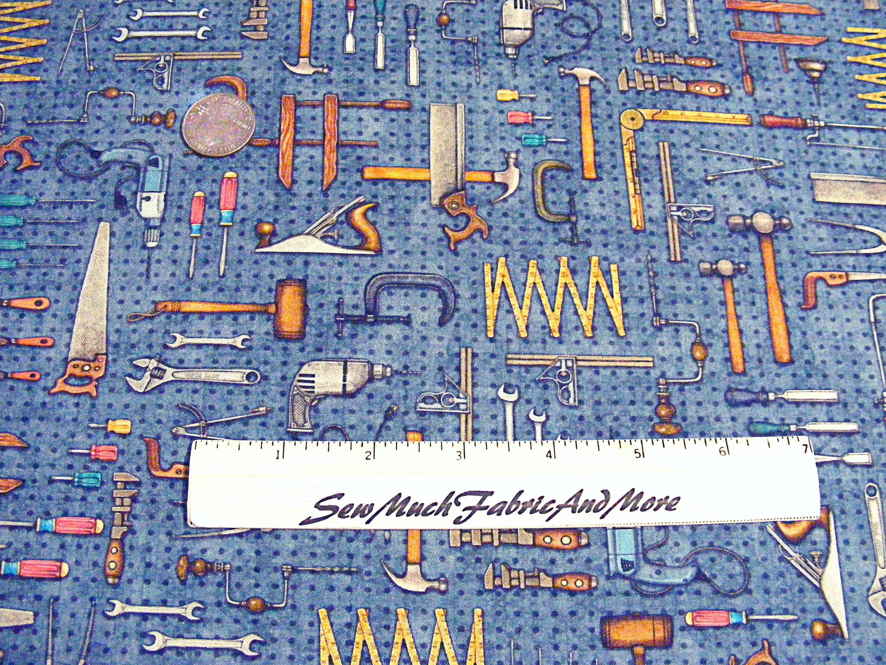 A Little Handy Fabric-by the 1/2 Yard & Yard-4 | Etsy