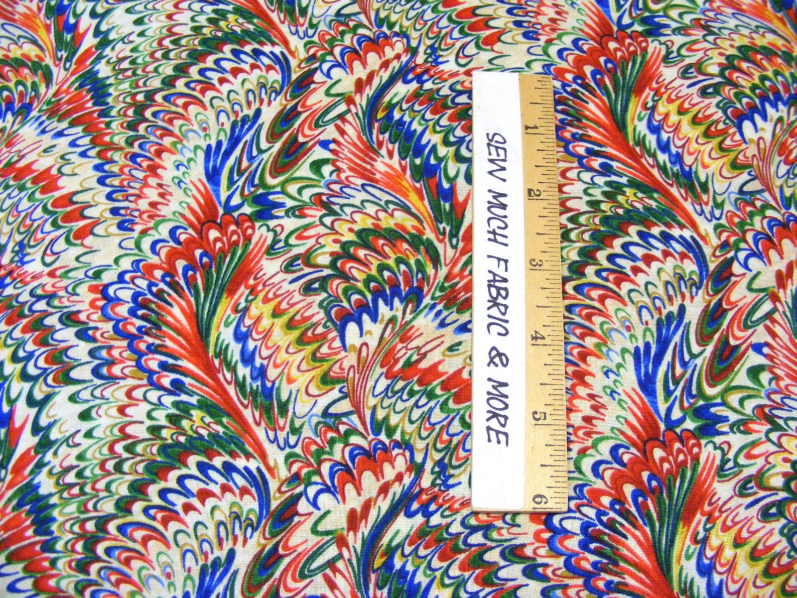 Marblehead Venetian Glass Fabric~by the 1/2 Yd and Yard~paintbrush ...