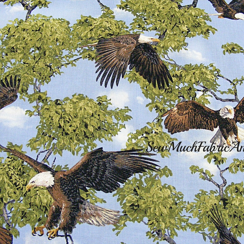 Eagle Fabric - Etsy