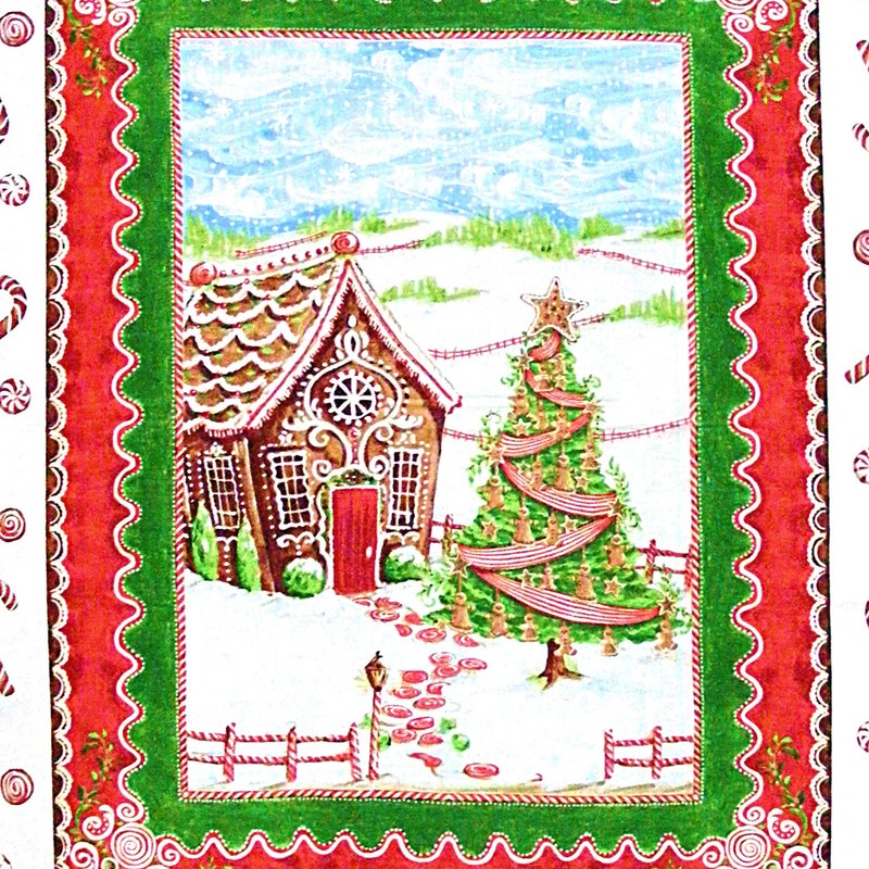 Gingerbread Fabric - Etsy