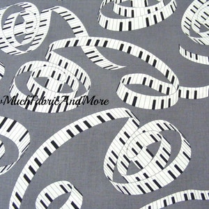 Spiraling Piano Keys Fabric-let There Be Music-windham-38996~whistler ...