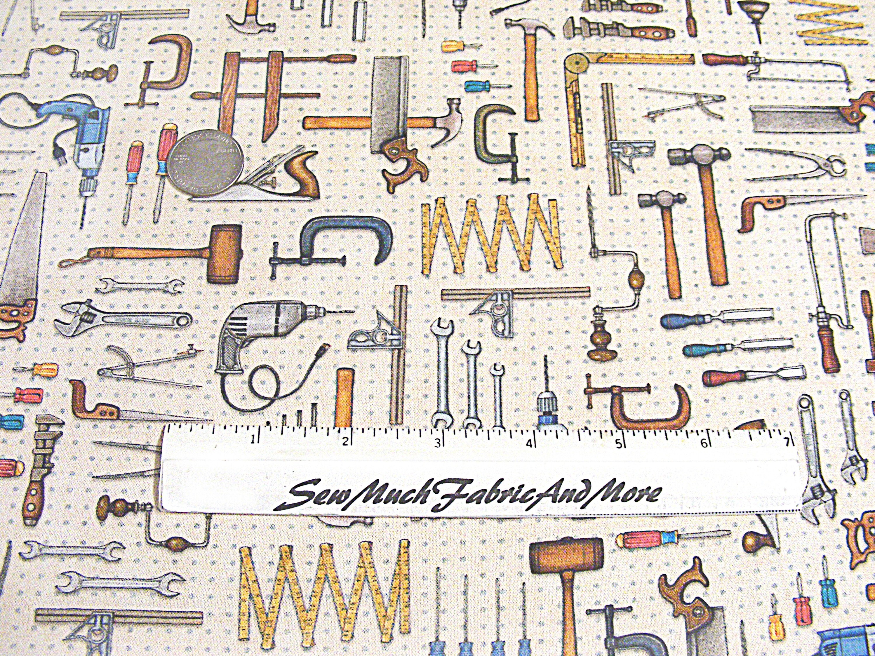 A Little Handy Fabric-by the 1/2 Yard & Yard-4 | Etsy