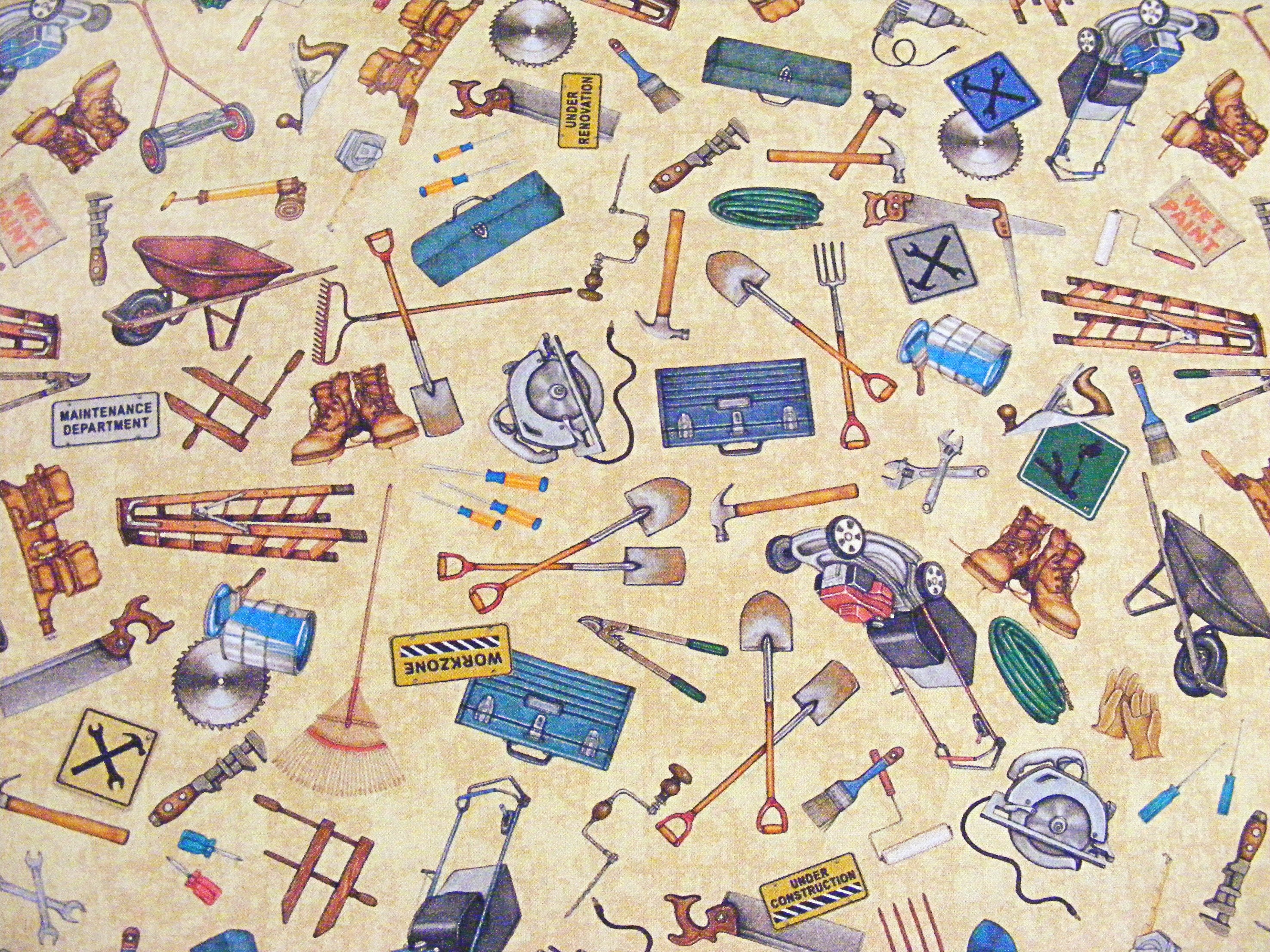 A Little Handy Fabric-by the 1/2 Yard & Yard-4 | Etsy