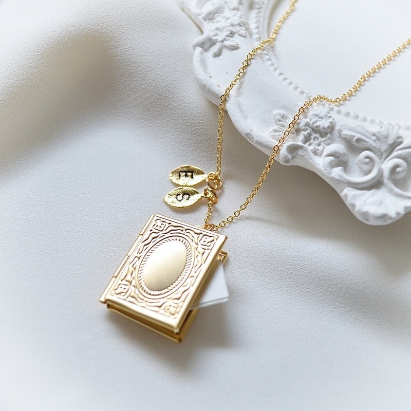 Book Locket - Etsy