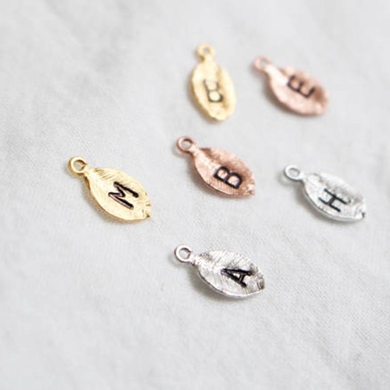 Hand Stamp Charms - Etsy