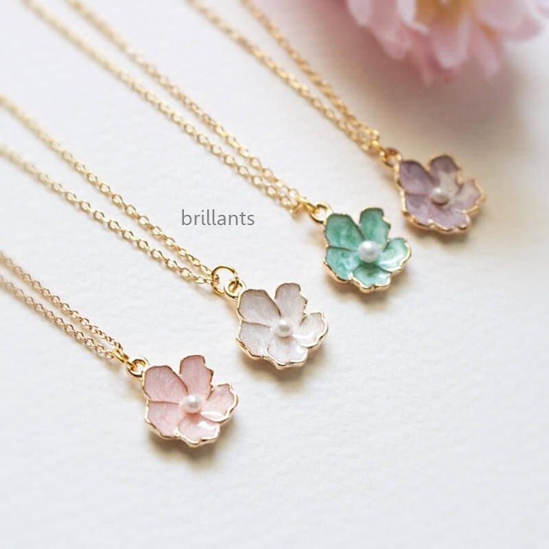 Blossom Necklace - Etsy